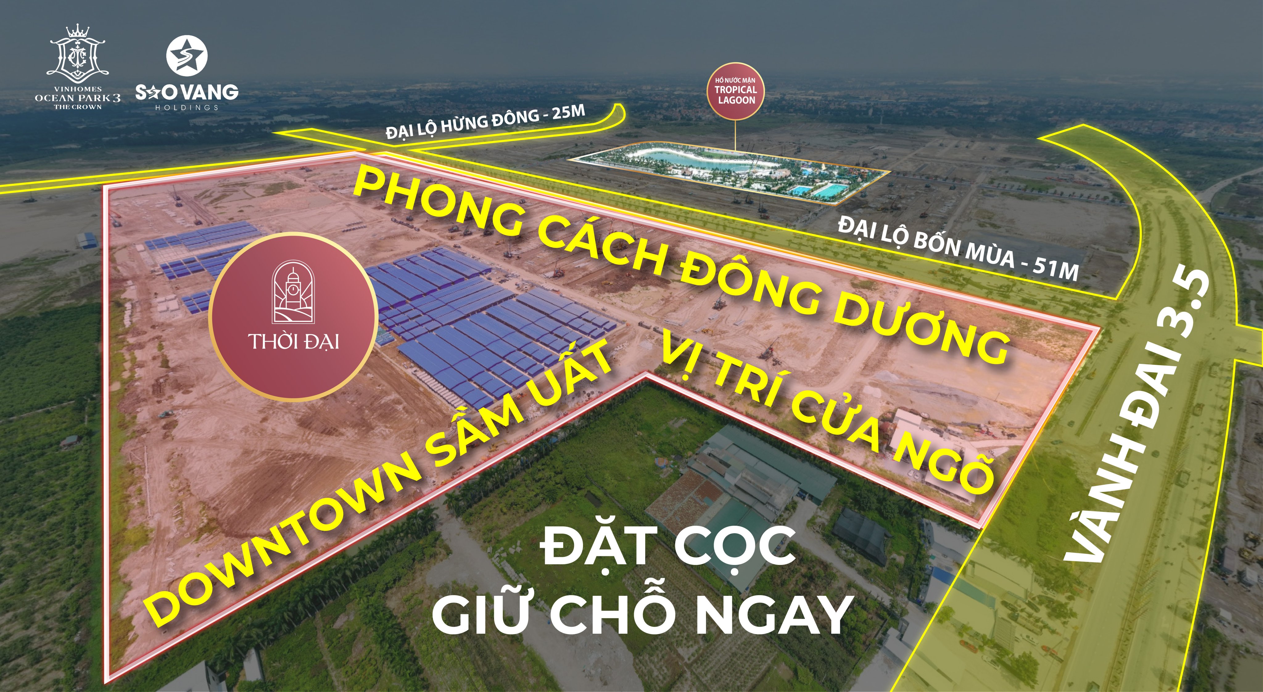 Những giá trị vàng chỉ có tại phân khu Thời Đại Vinhomes Ocean Park 3 - The Crown